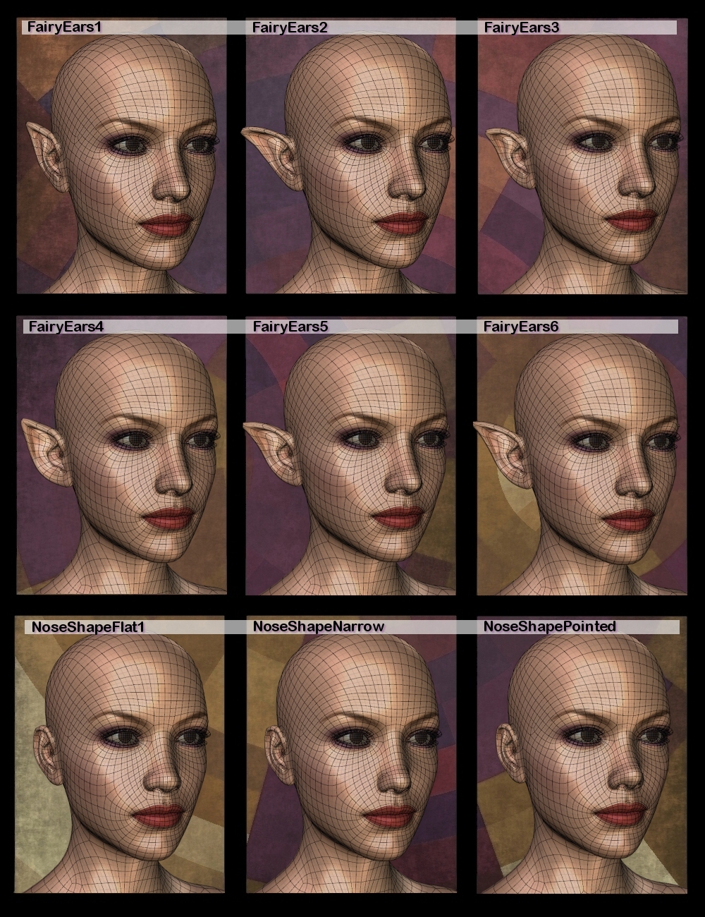 Genesis 3 Female Head Morph Resource Kit | Daz 3D