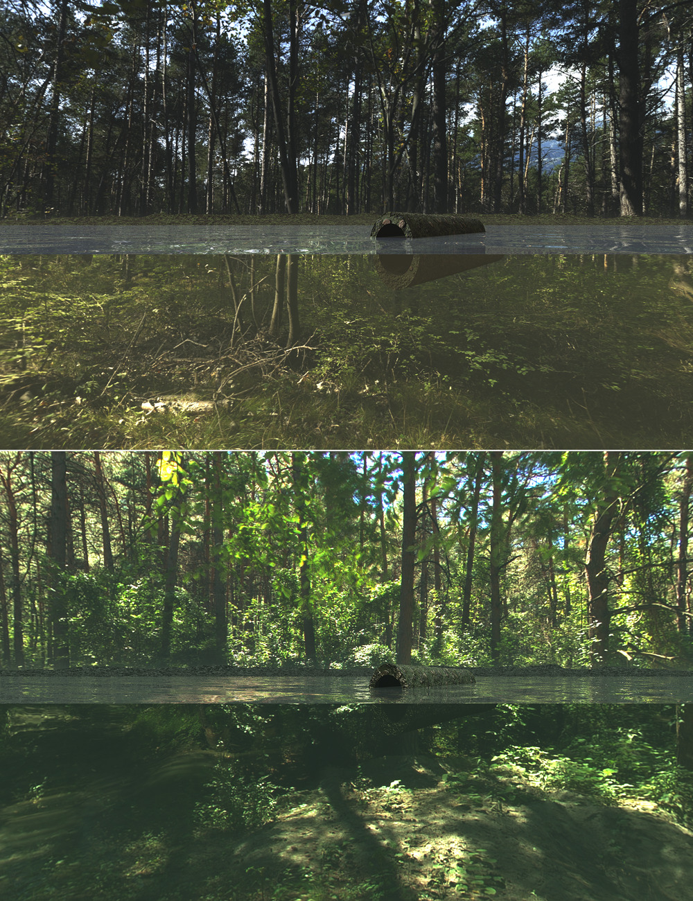 Bryce 7.1 Pro - Environments - Beneath the Waves | Daz 3D