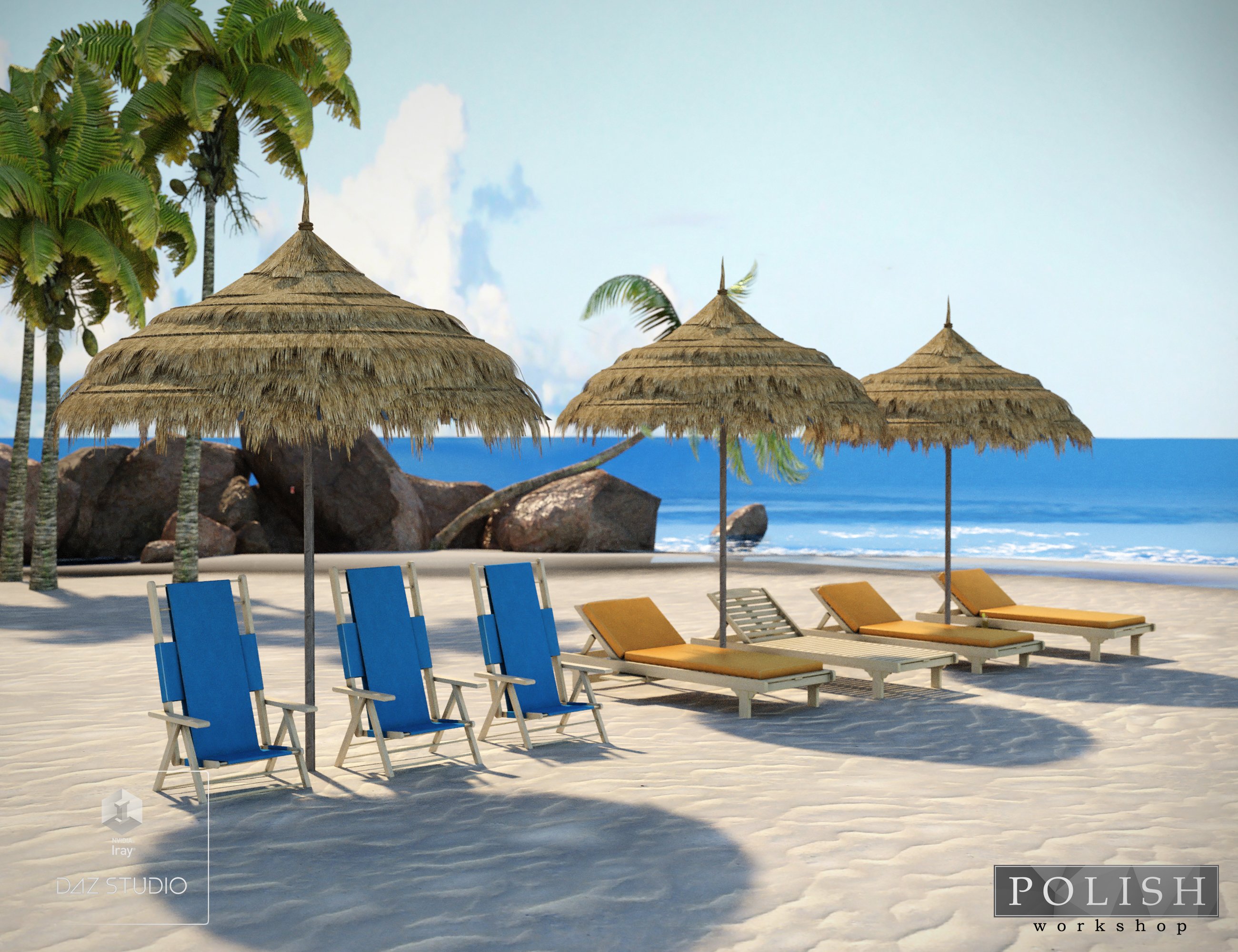 Summer Island | Daz 3D