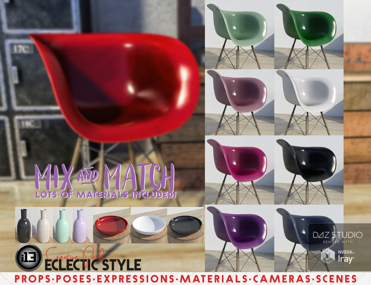 i13 Eclectic Style | Daz 3D