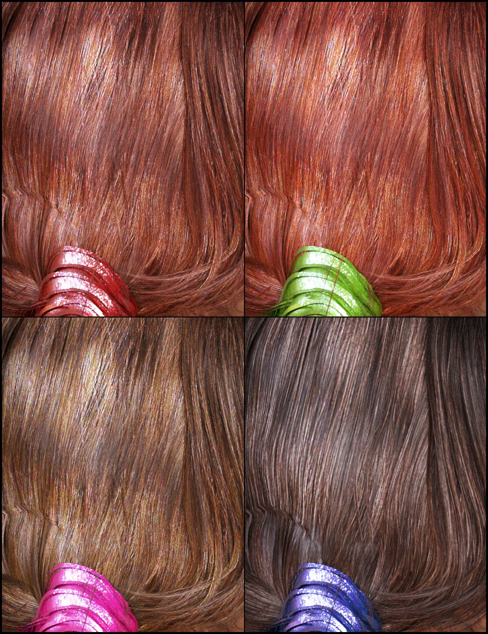 Colors for Gully Hair | Daz 3D