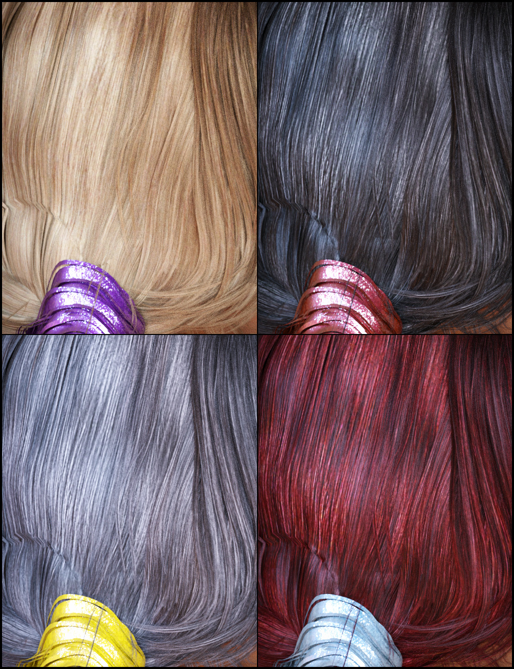 Colors for Gully Hair | Daz 3D