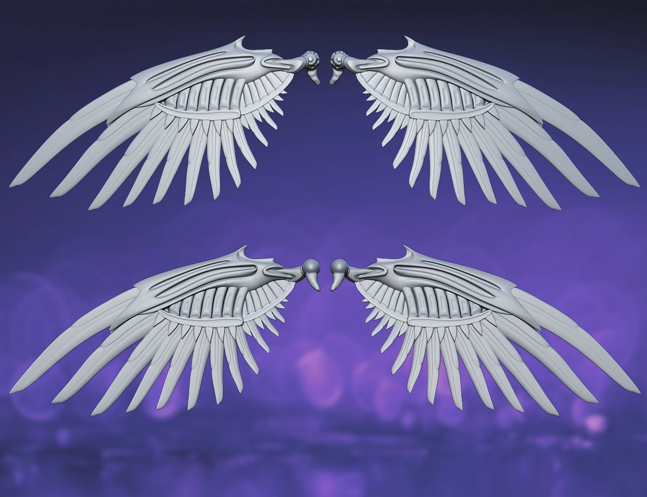 Cyber Wings | Daz 3D
