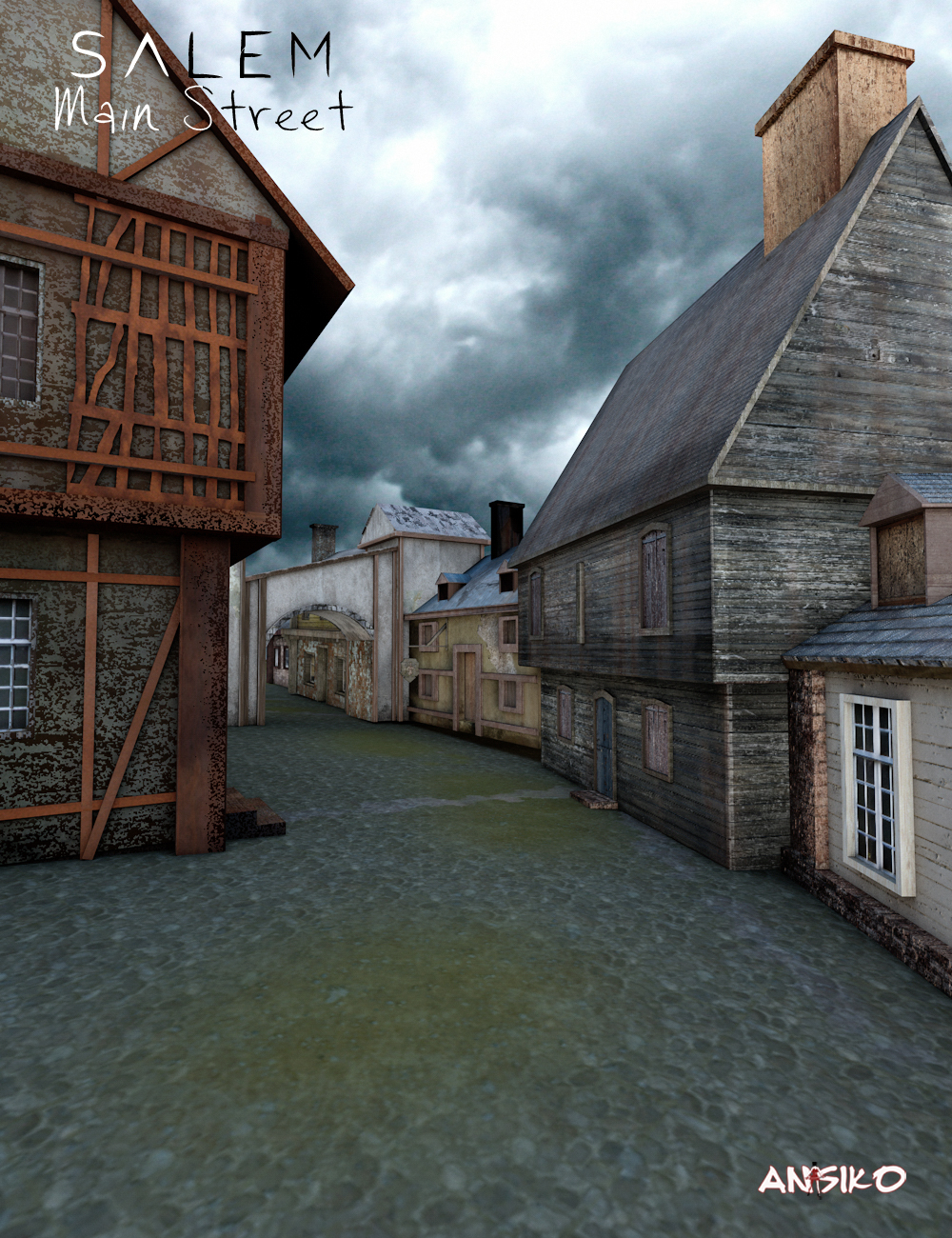 Salem Main Street | Daz 3D
