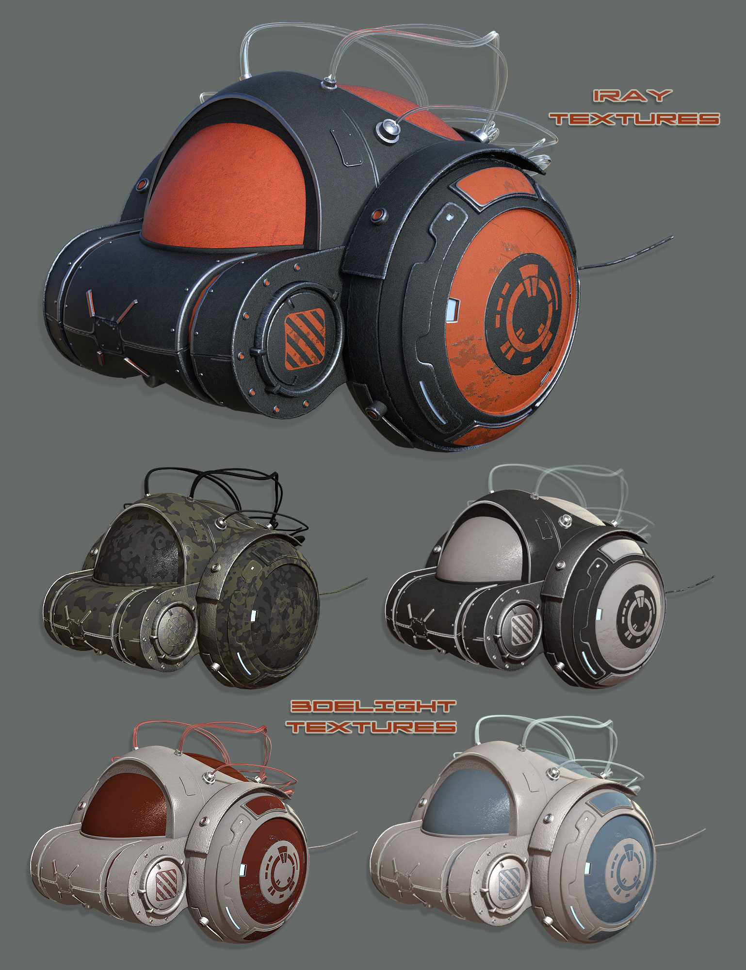 VR Helmet | Daz 3D