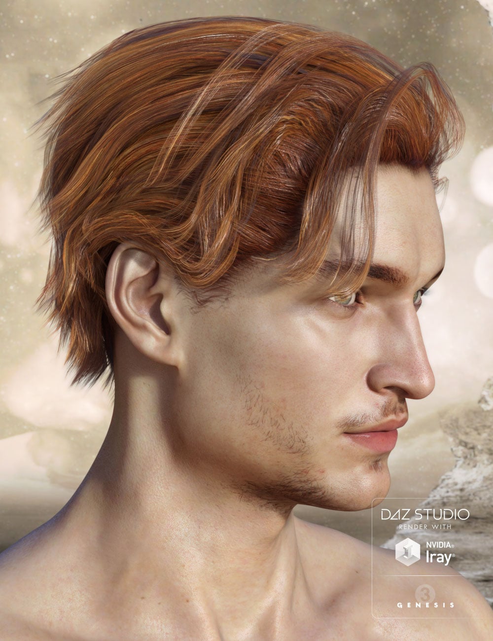 Finlay Hair | Daz 3D