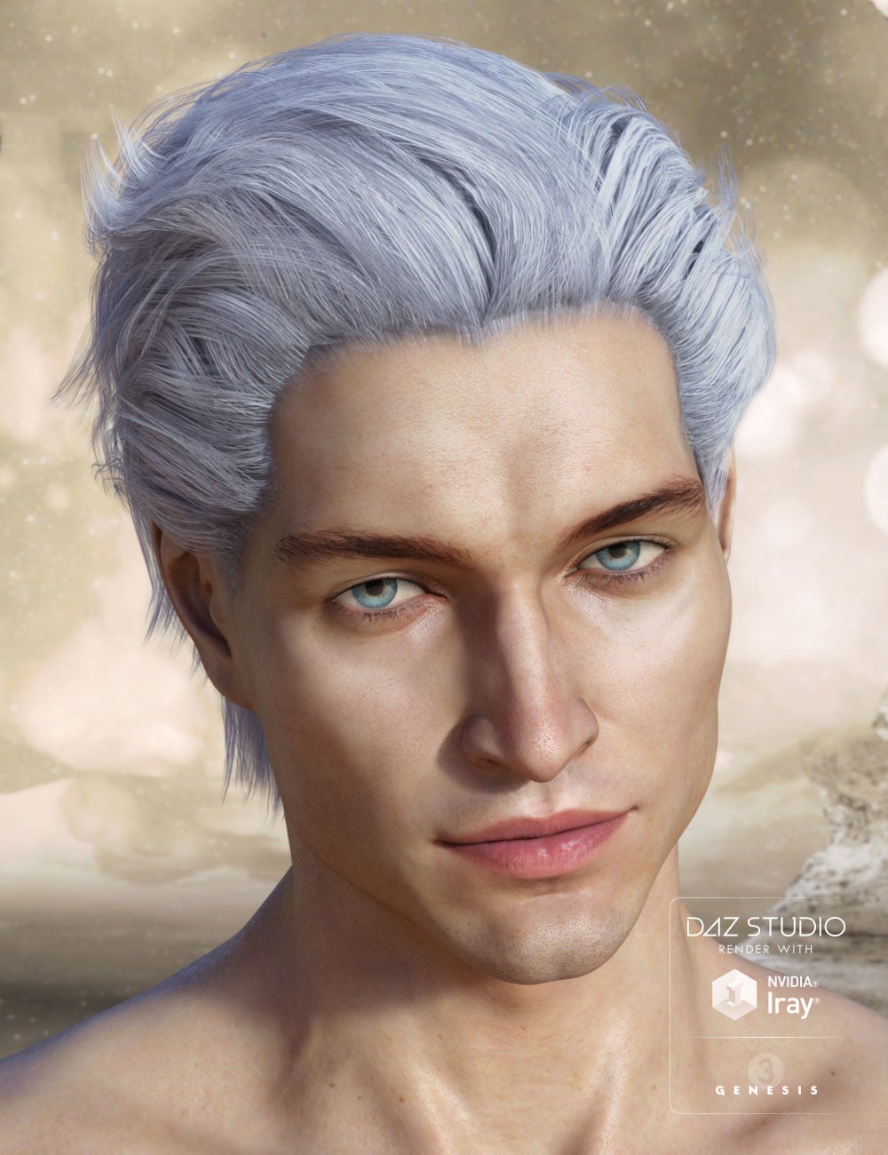 Finlay Hair | Daz 3D