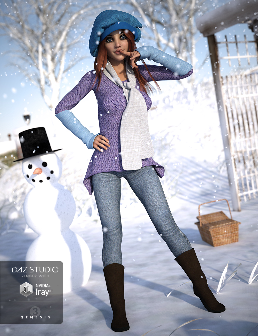 Izabella 7 Pro Bundle | Daz 3D