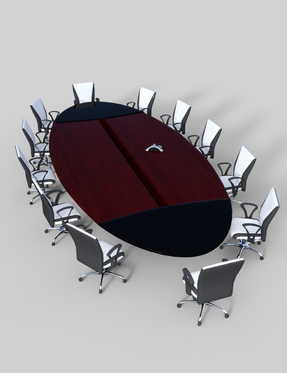 Furniture Set 6: Conference Table and Chairs | Daz 3D