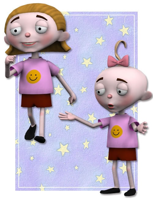 Cartoon Kids | Daz 3D