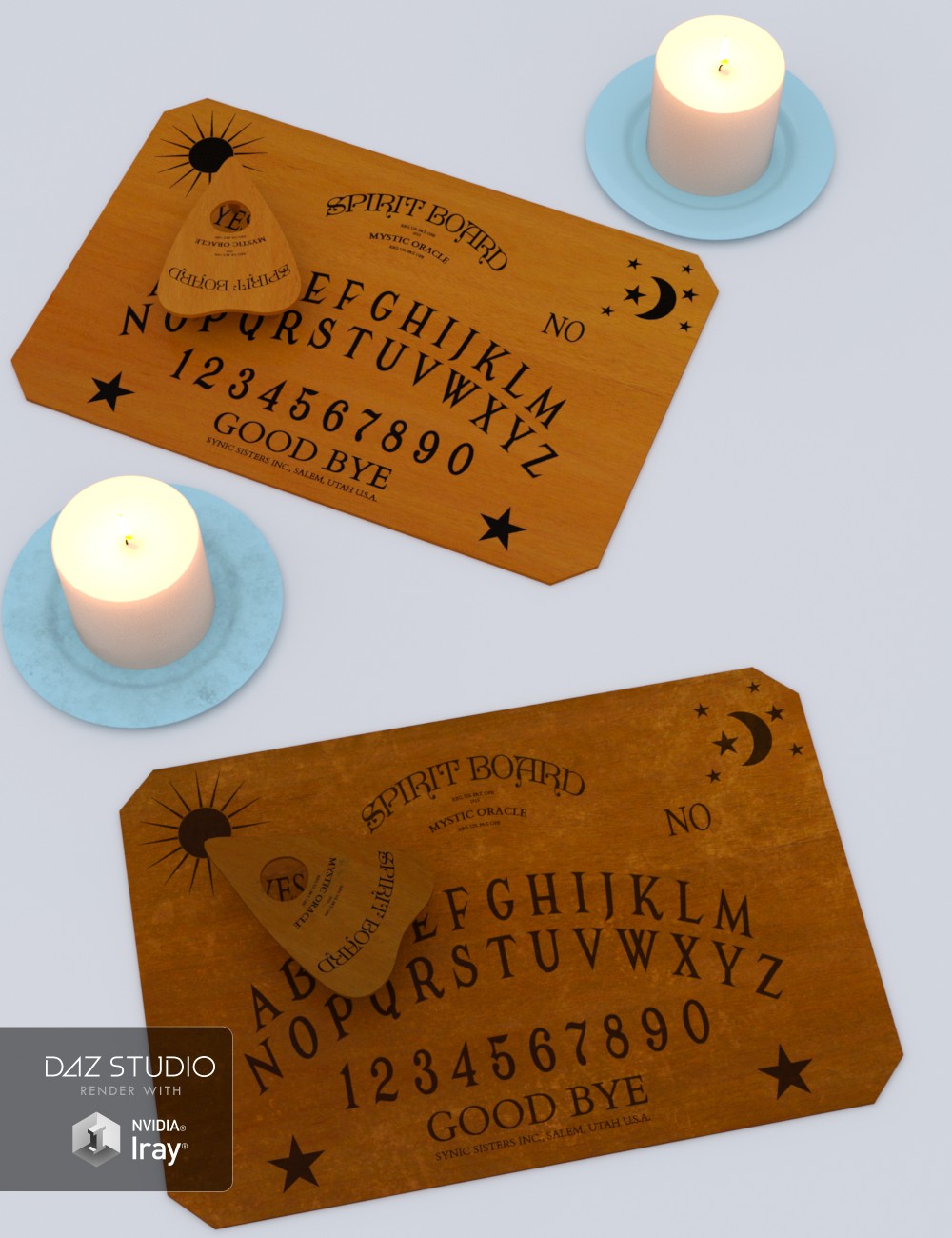 Spirit Board | Daz 3D