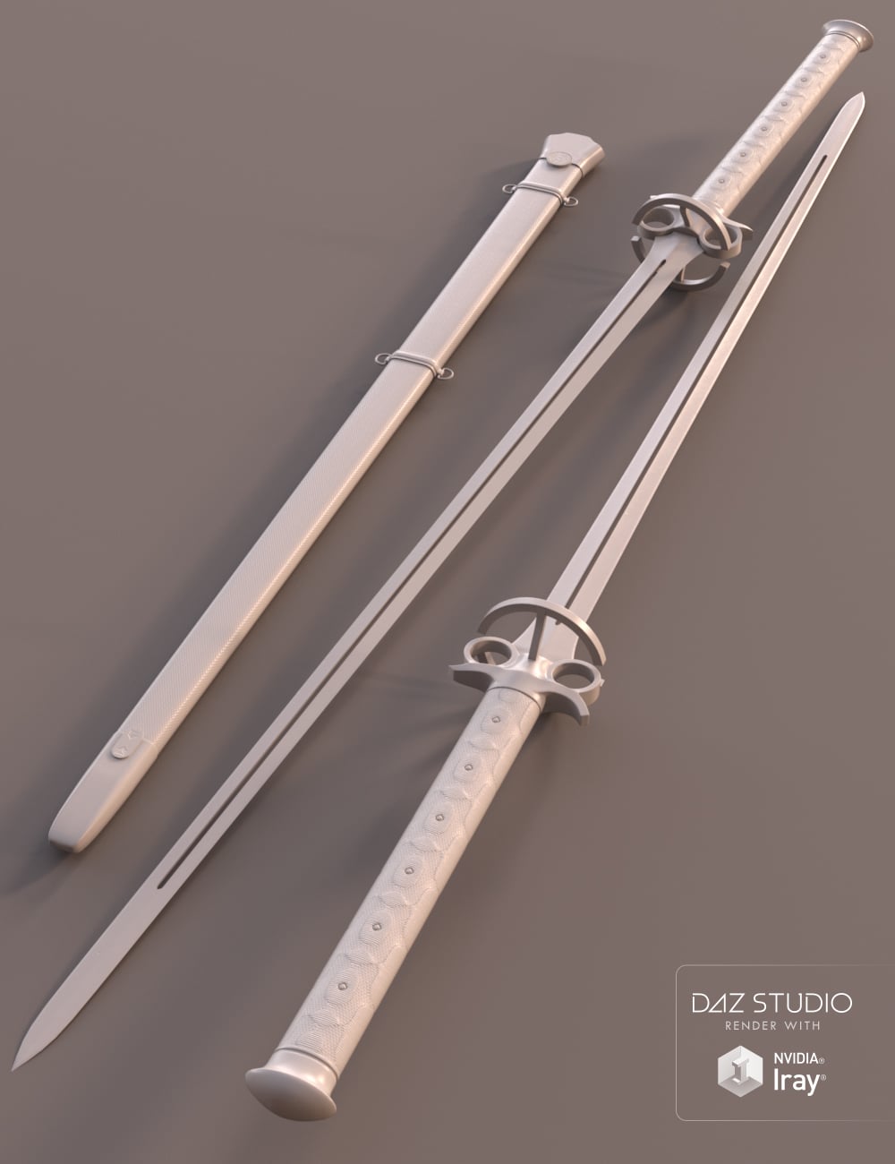 Sword and Poses for Michael 7 | Daz 3D