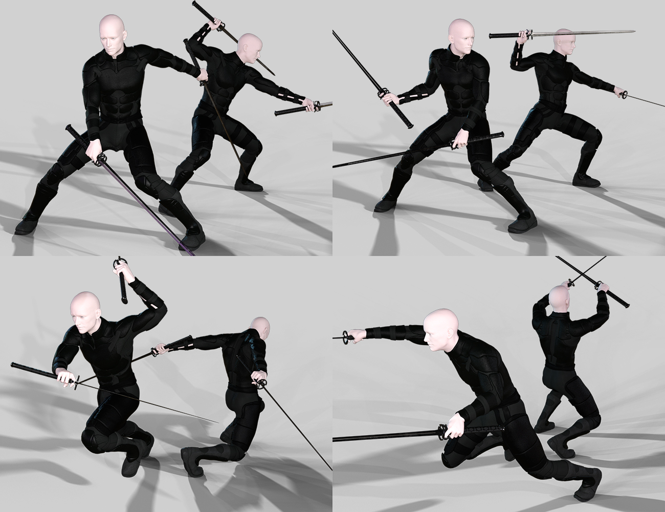 Sword and Poses for Michael 7 | Daz 3D