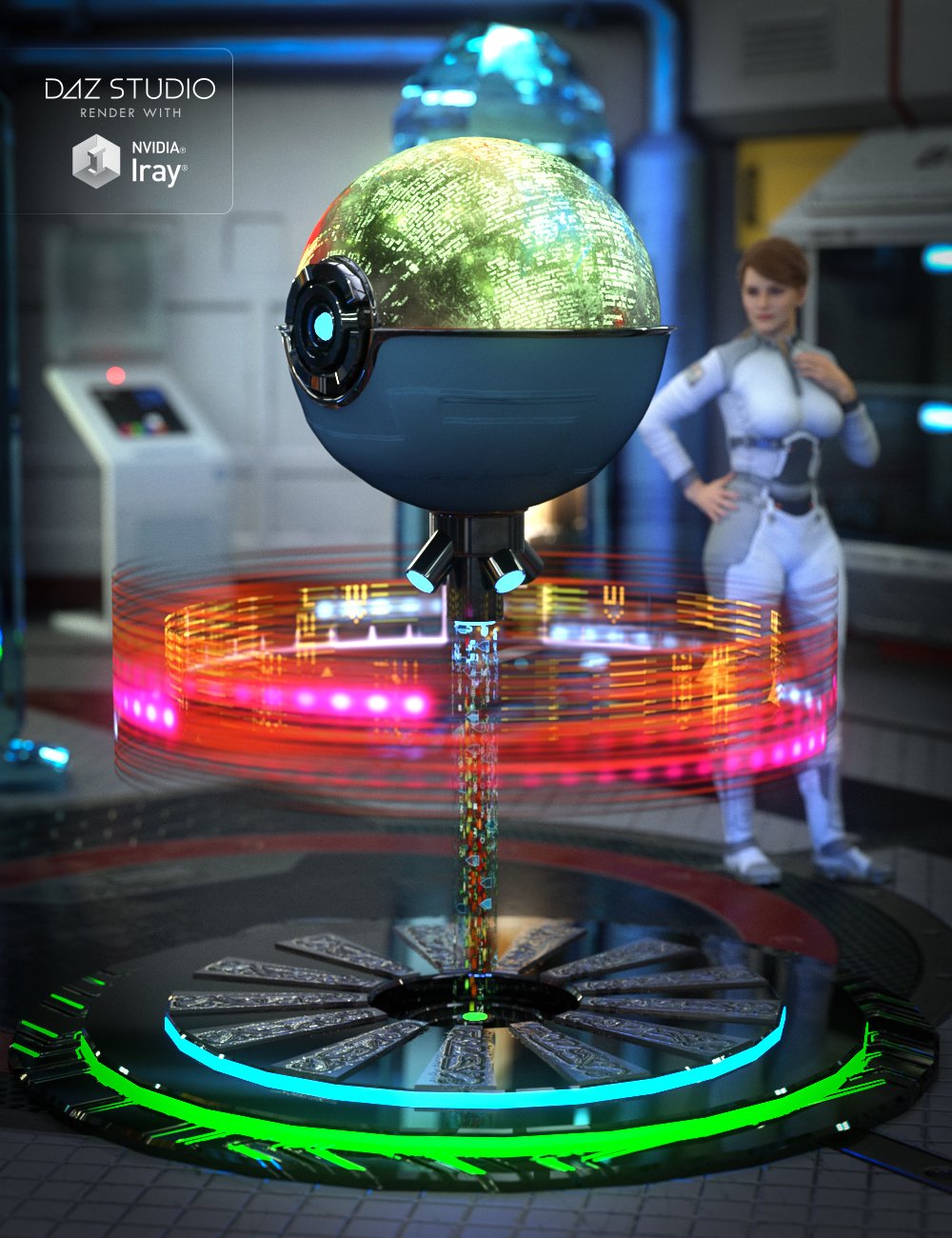 Cyber Interface | Daz 3D