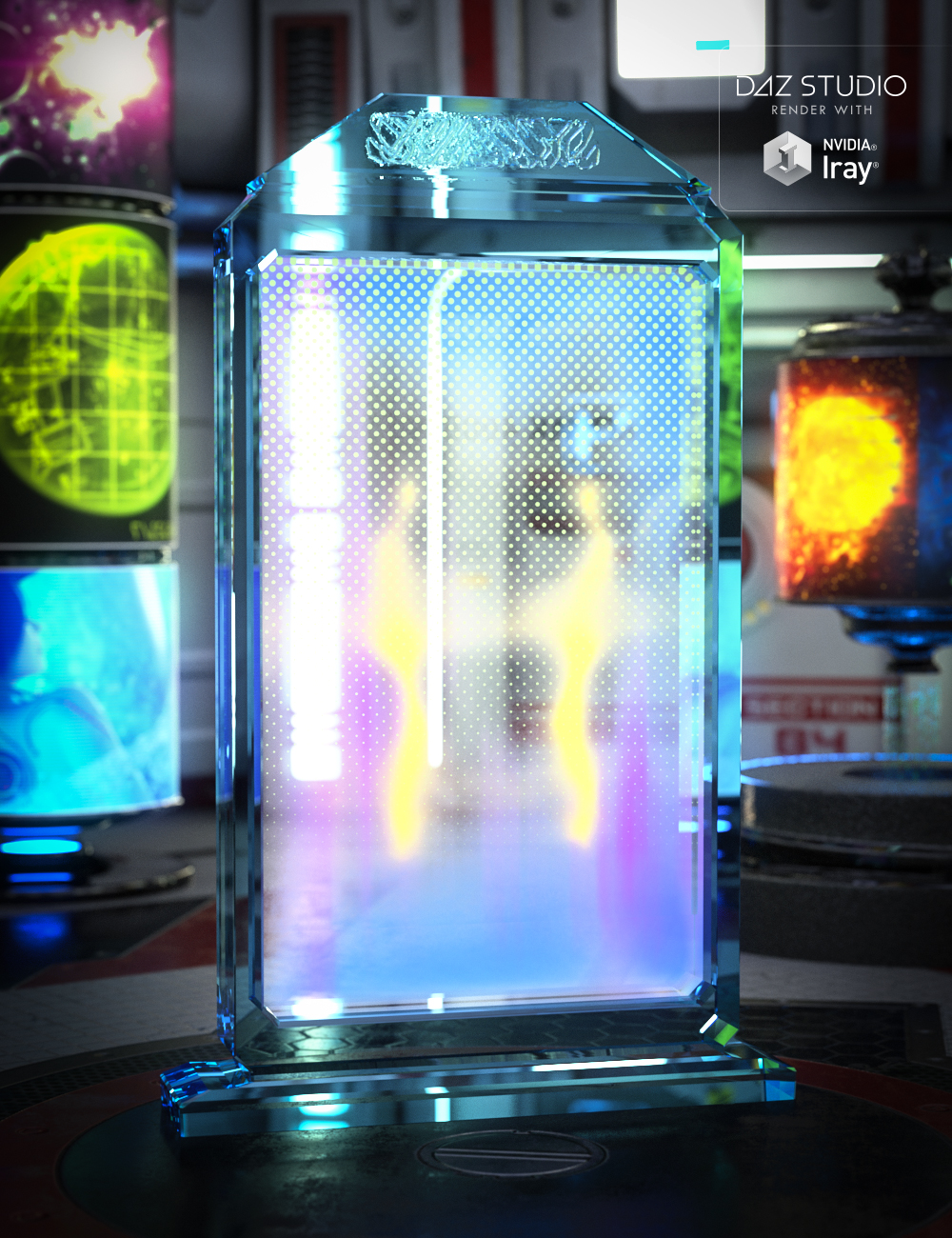 Cyber Interface | Daz 3D