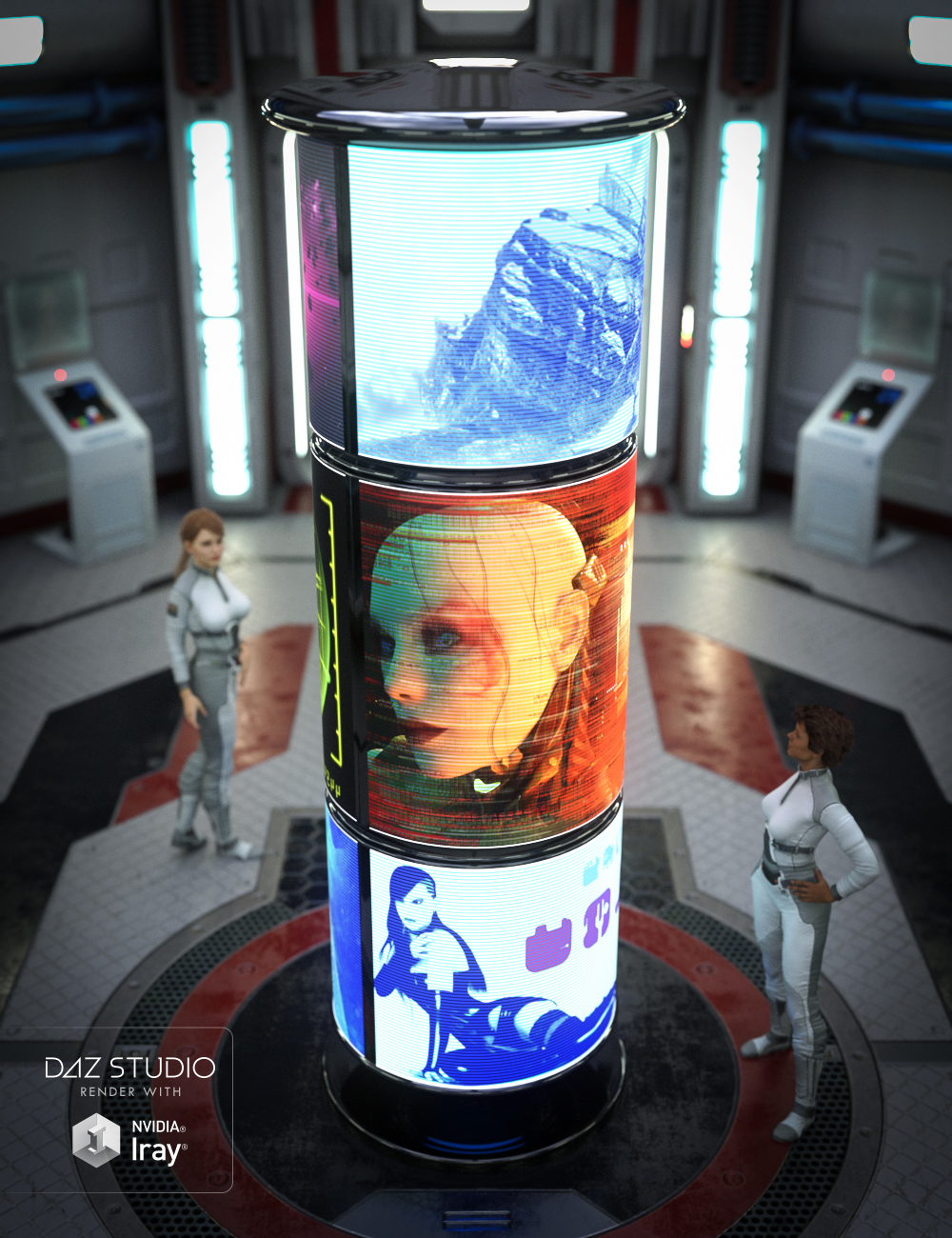Cyber Interface | Daz 3D