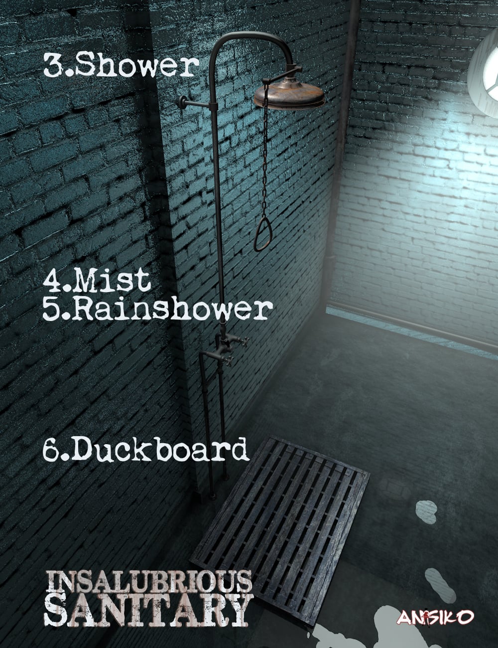 Insalubrious Sanitary | Daz 3D