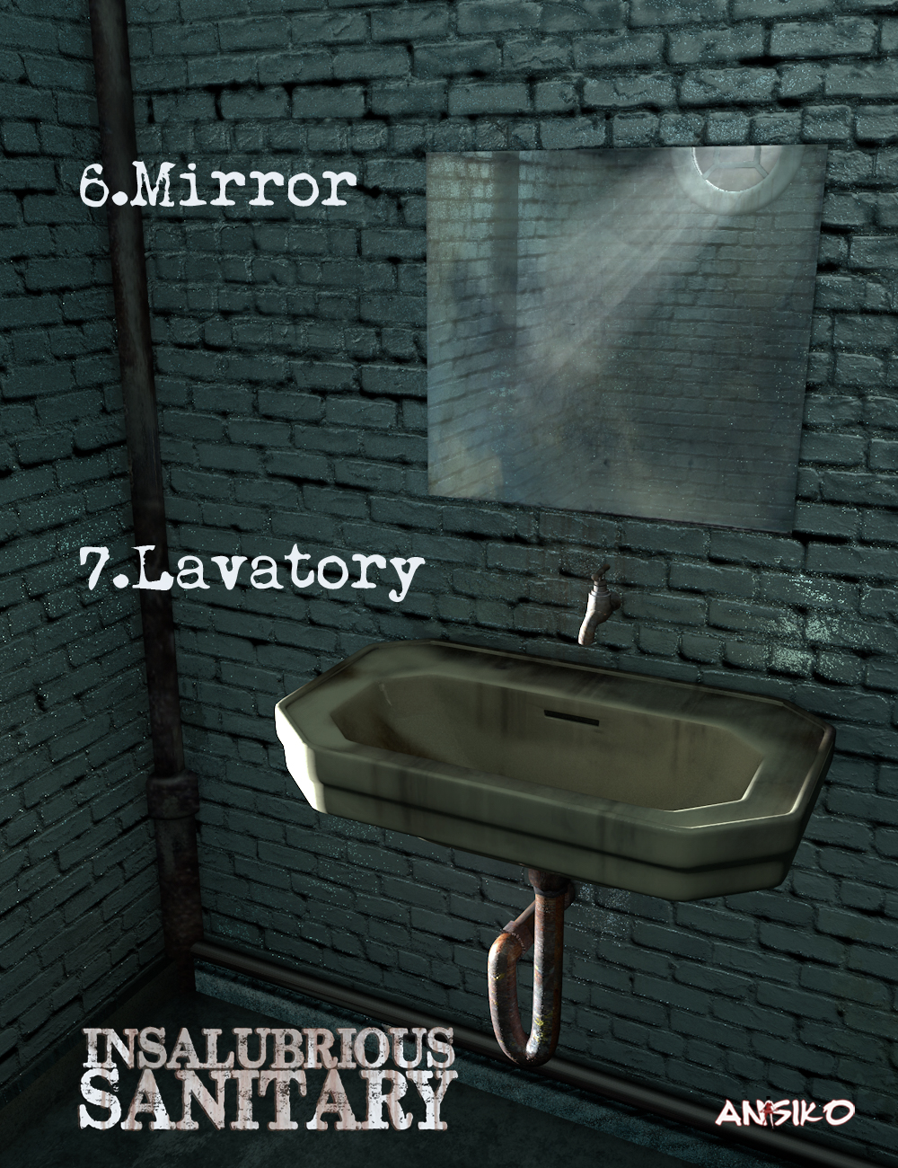Insalubrious Sanitary | Daz 3D