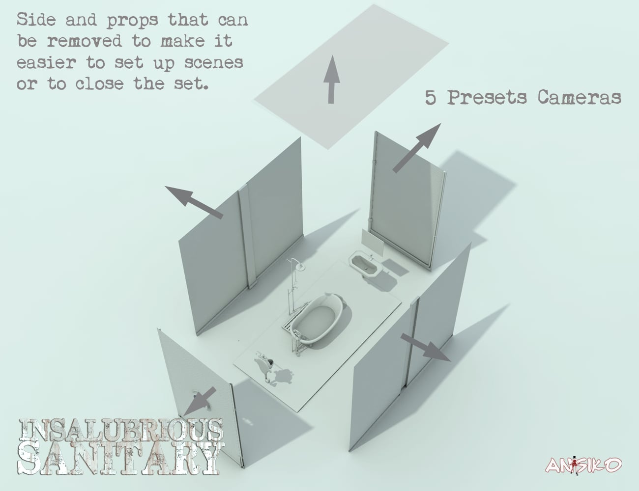 Insalubrious Sanitary | Daz 3D