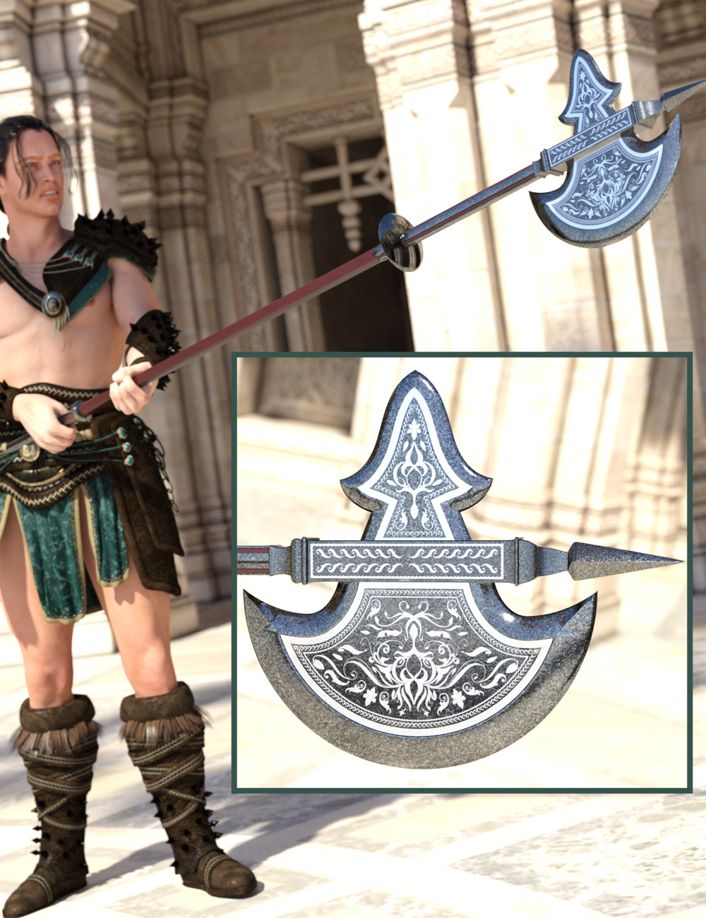 Mage Weapons | Daz 3D