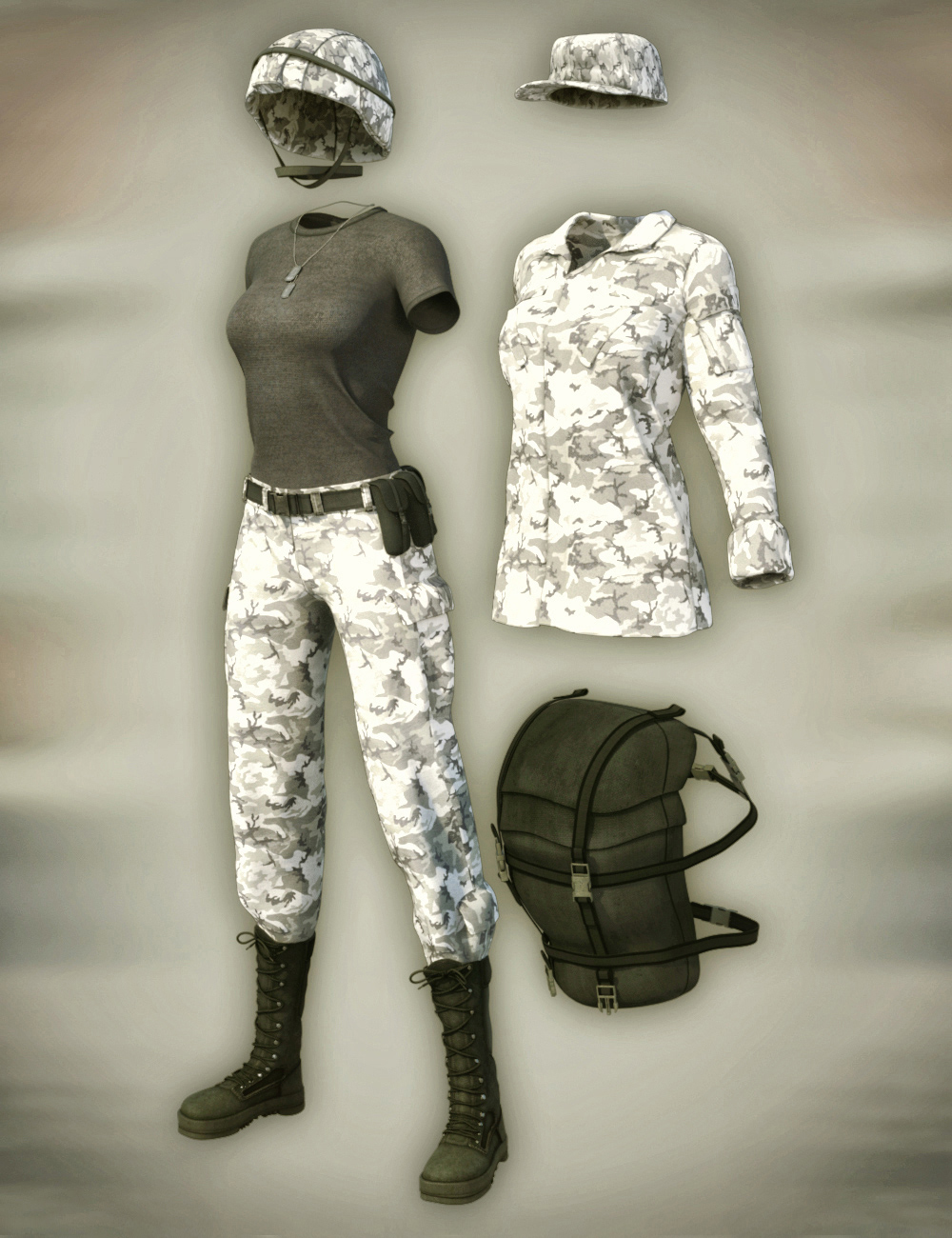 Army Uniform Textures | Daz 3D