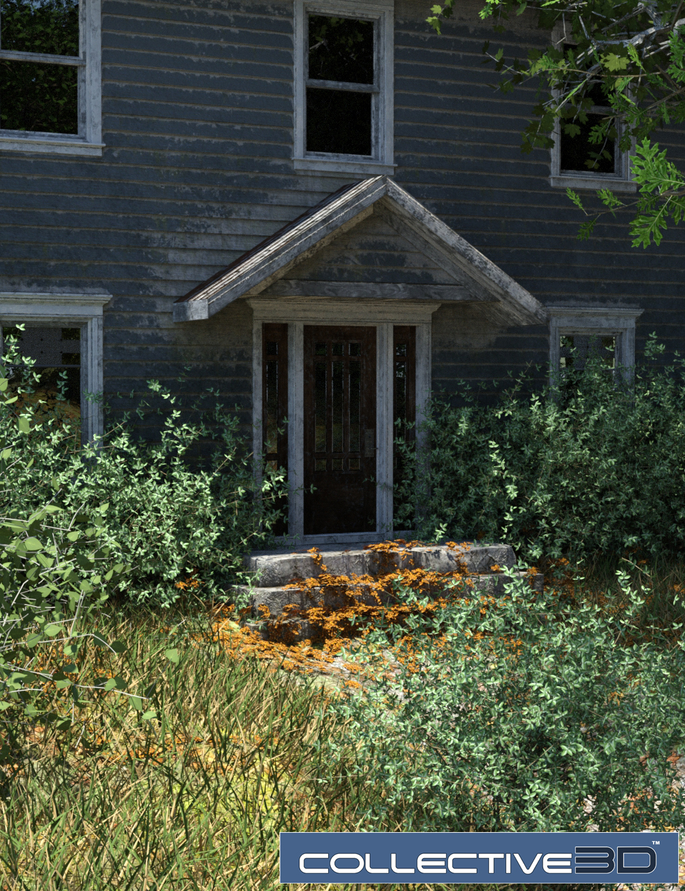 Collective3d Movie Sets Haunted House | Daz 3D