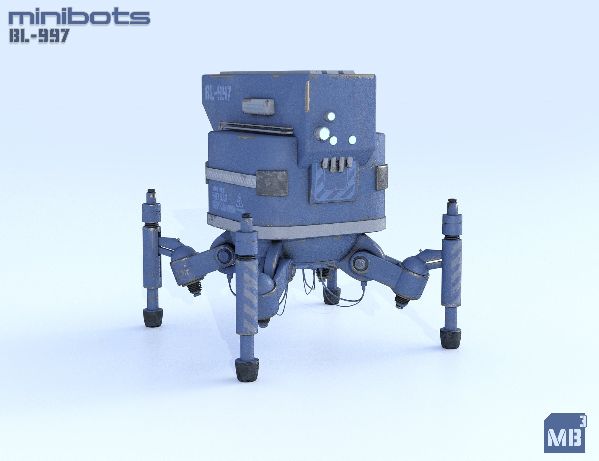 Mini Bots | Daz 3D