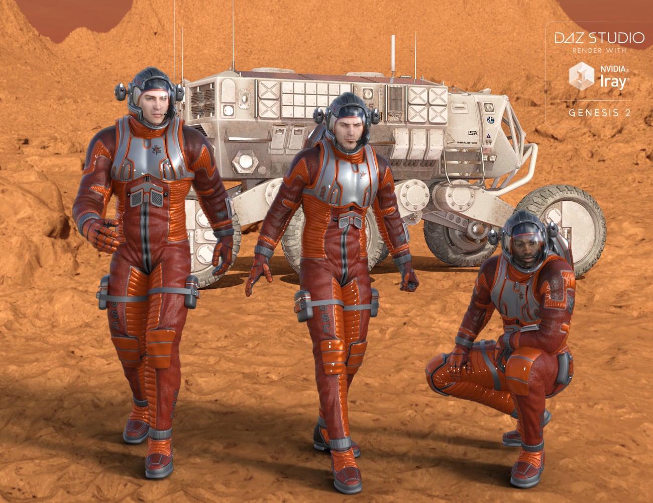 Planet Explorer for Genesis 2 Male(s) | Daz 3D