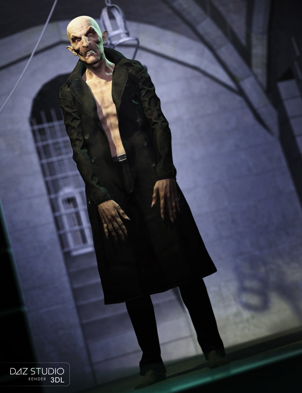 Nosferatu for Genesis 3 Male | Daz 3D