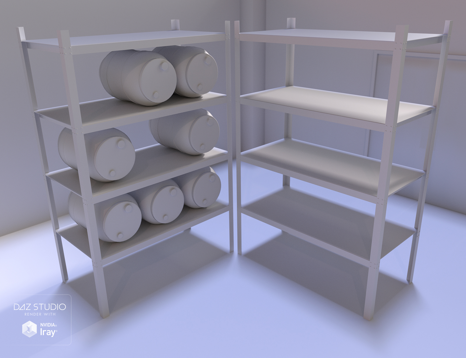 Radioactive Storage Room | Daz 3D