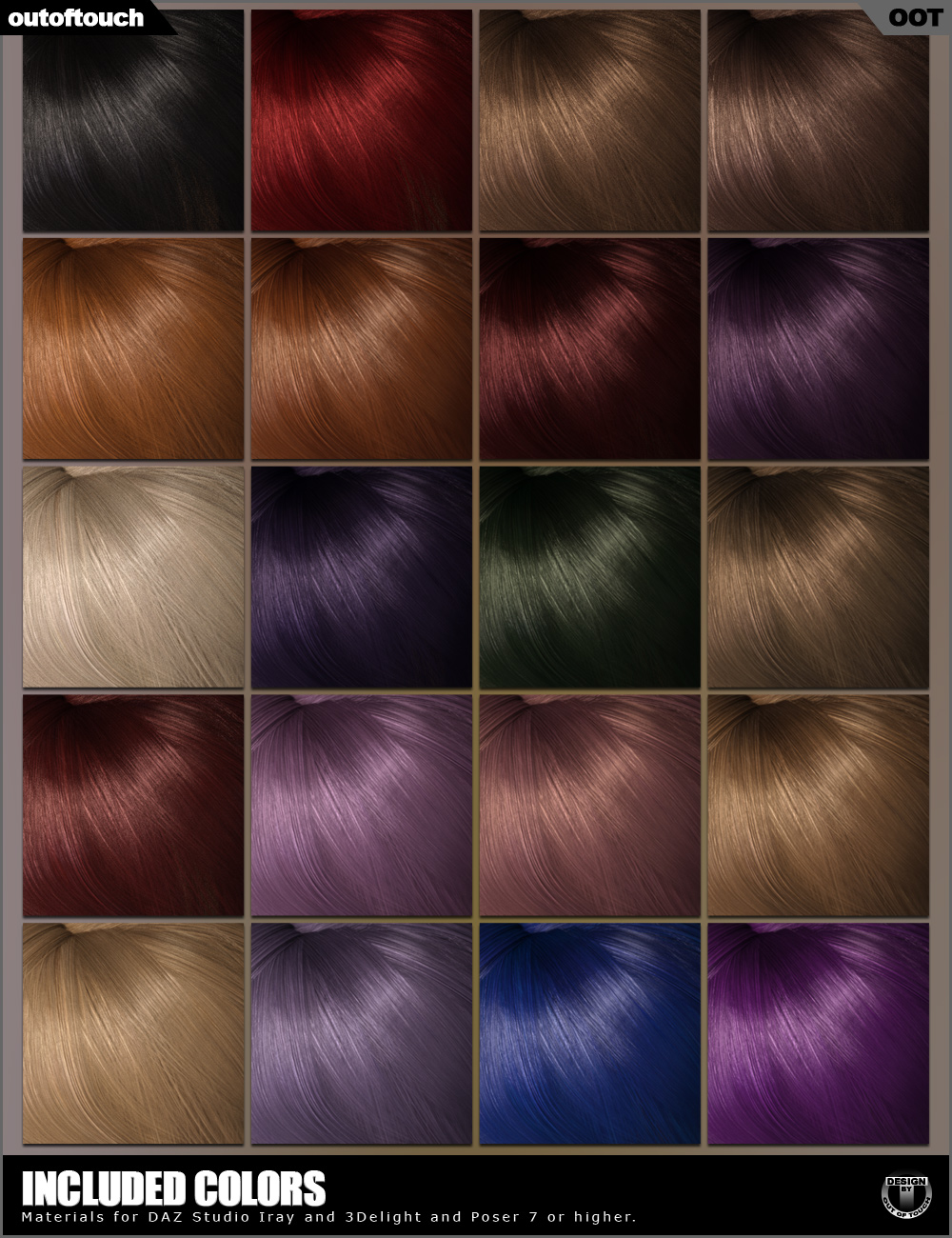 Cailin Hair | Daz 3D