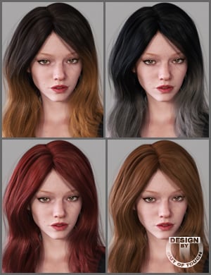 Cailin Hair Iray Texture XPansion | Daz 3D