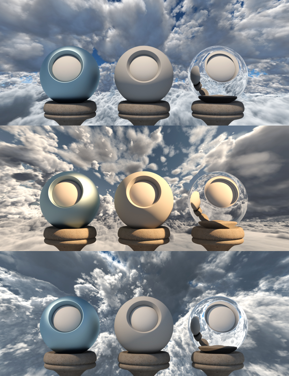 Skies of iRadiance - High Sky HDRI Bundle for Iray | Daz 3D
