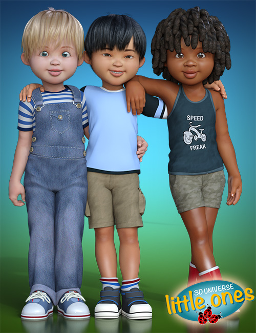 Little Ones (Males) for Genesis 3 Male | Daz 3D
