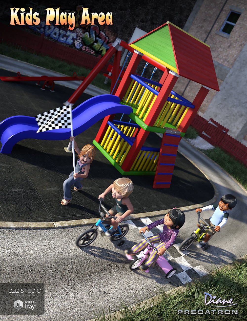 Kids Play Time Bundle | Daz 3D