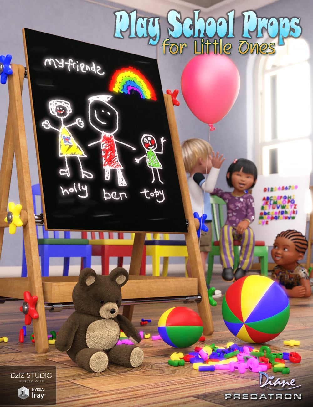 Kids Play Time Bundle | Daz 3D