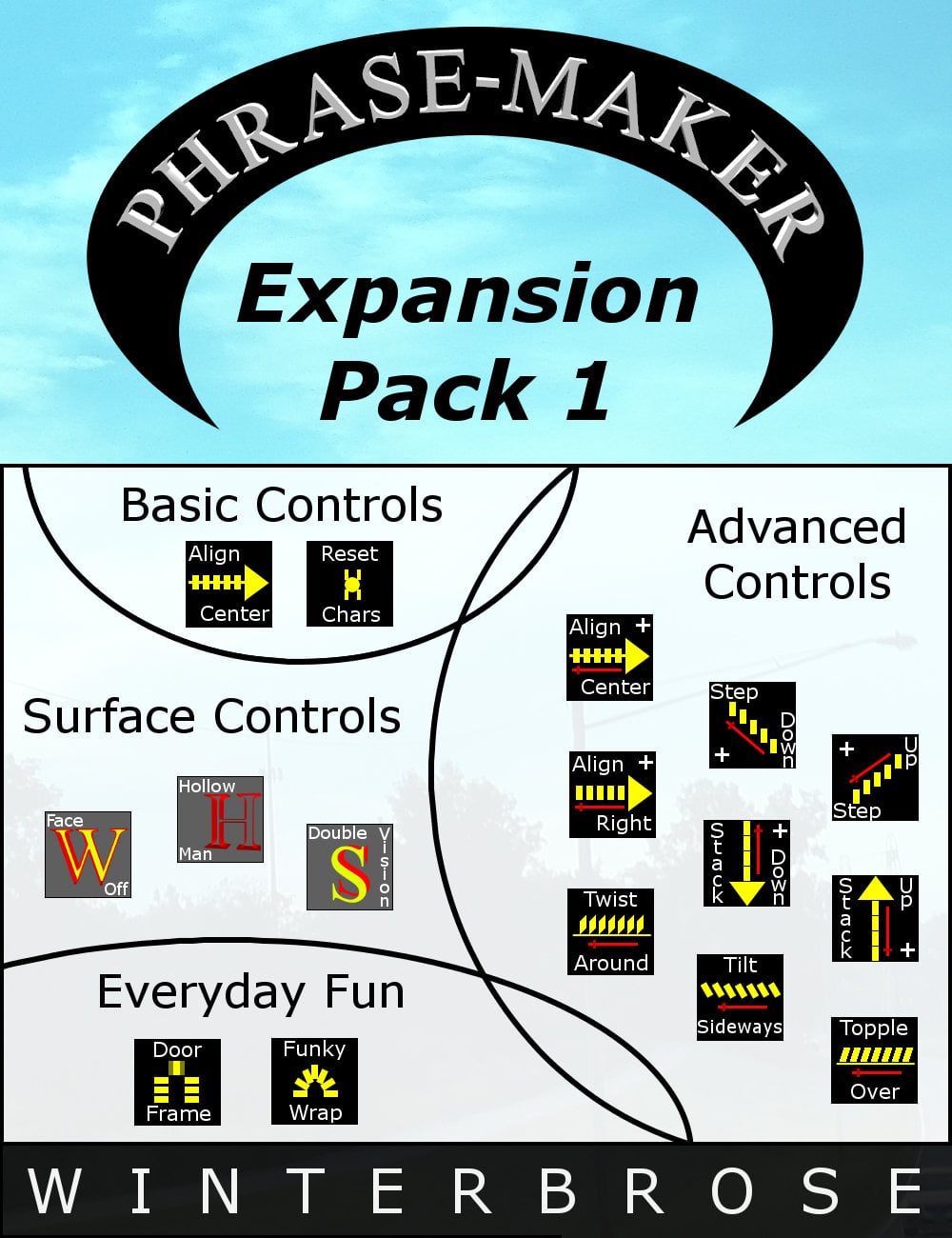 PHRASE-MAKER: Expansion Pack 1, Basic and Advanced Controls ...