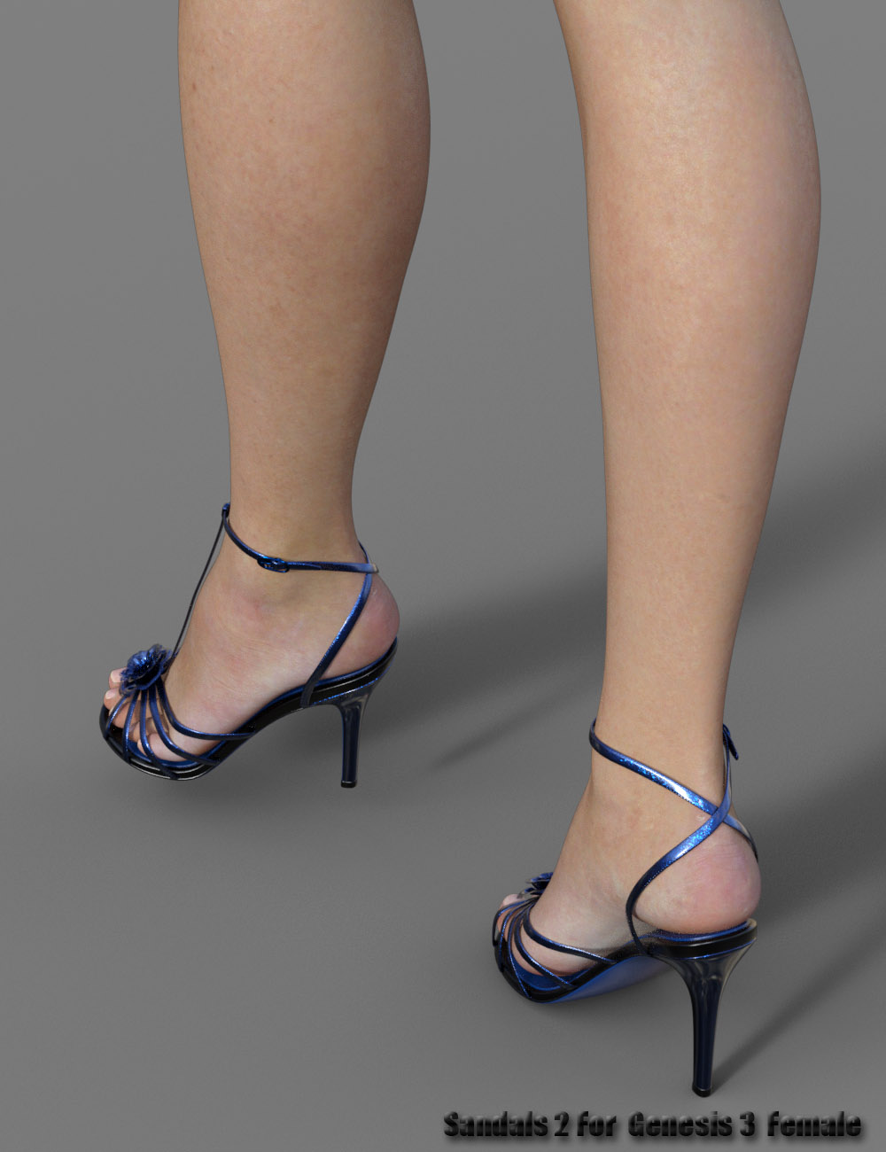 Sandals 2 for Genesis 3 Female(s) | Daz 3D