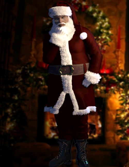 Santa Delux Suit | Daz 3D