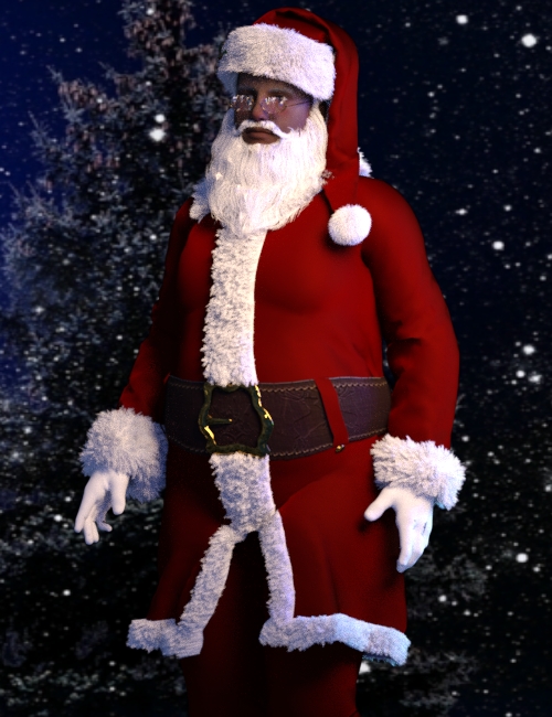 Santa Delux Suit | Daz 3D