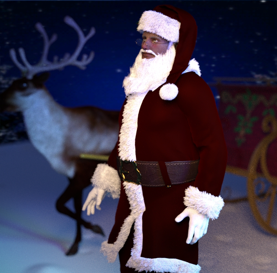 Santa Delux Suit | Daz 3D