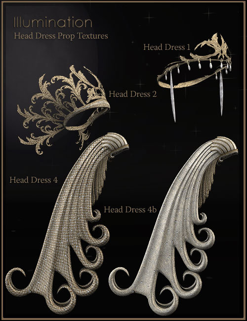 Illumination Head Dress | Daz 3D