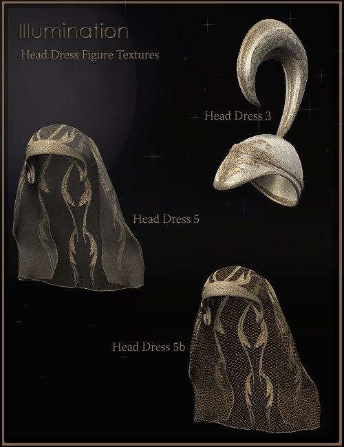 Illumination Head Dress | Daz 3D