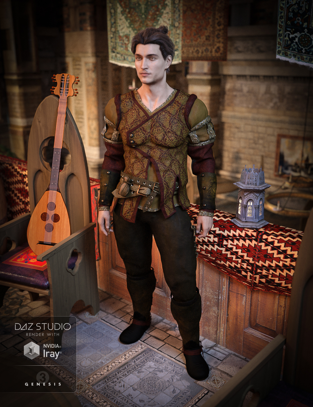 Gianni 7 Starter Bundle | Daz 3D