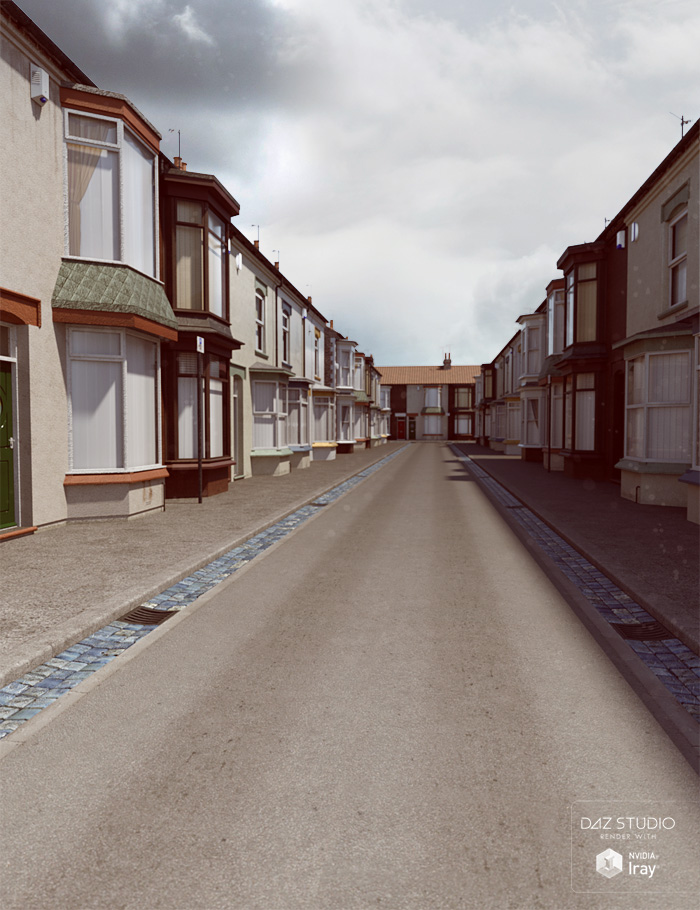 Northern Terrace Street | Daz 3D