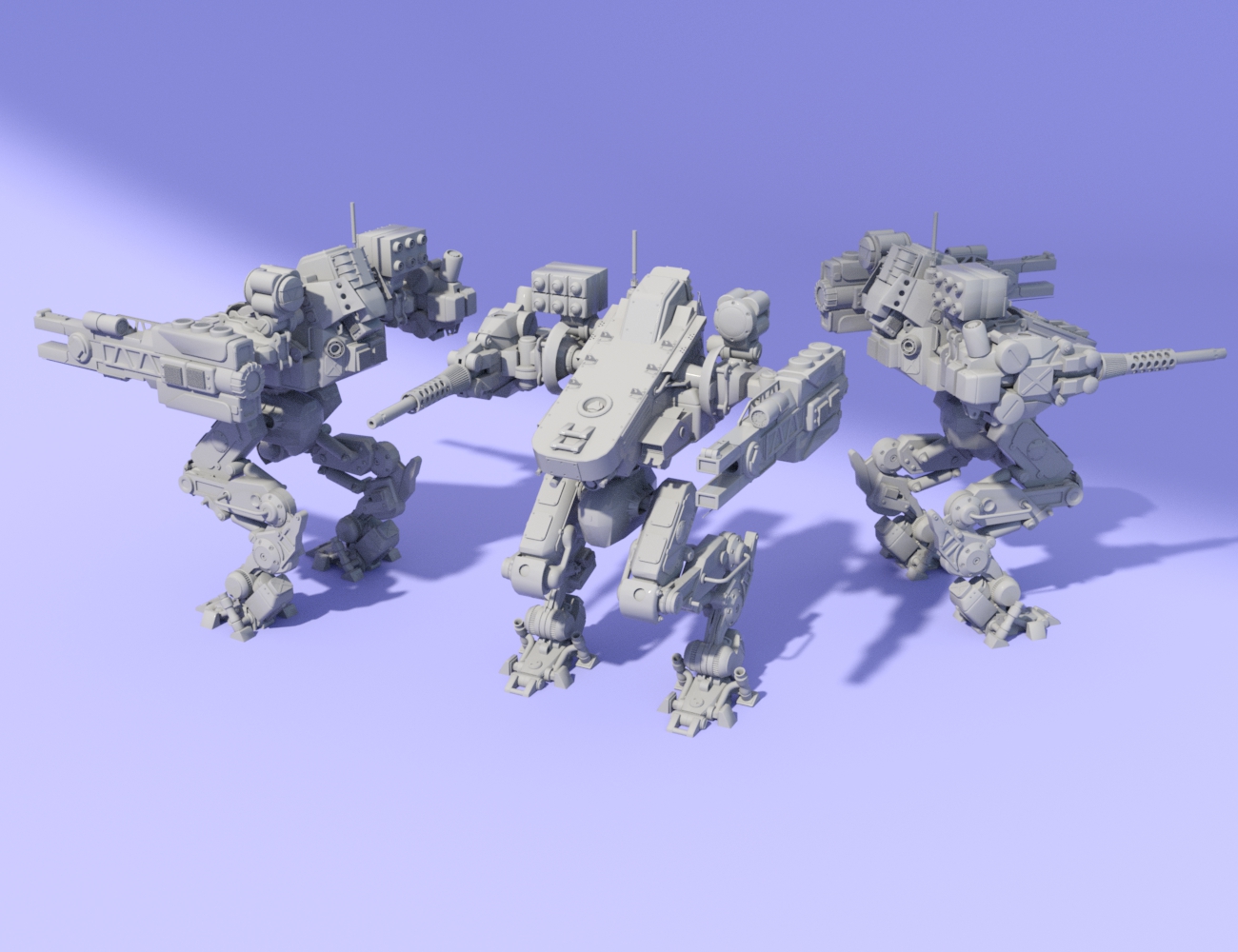 LG06 Combat Mech | Daz 3D