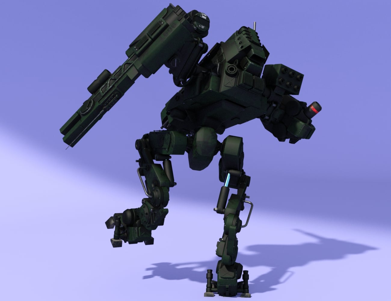 LG06 Combat Mech | Daz 3D