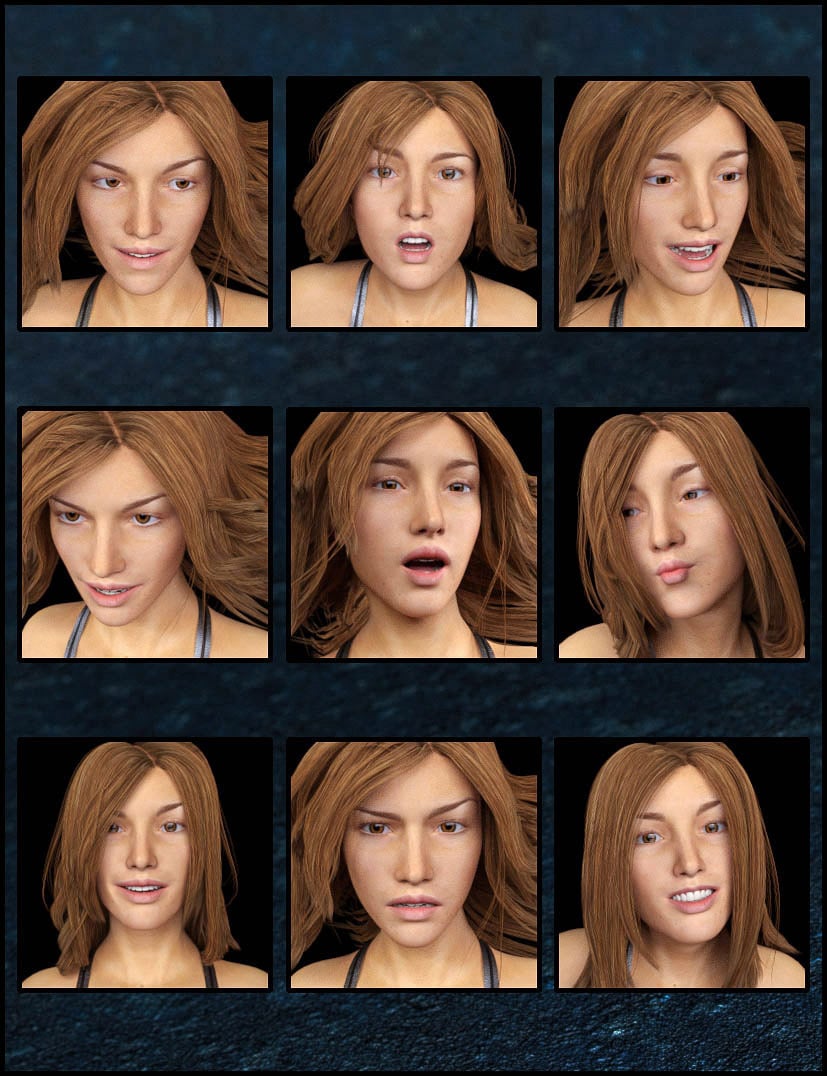 Diva Poses and Expressions for Genesis 3 Female(s) | Daz 3D