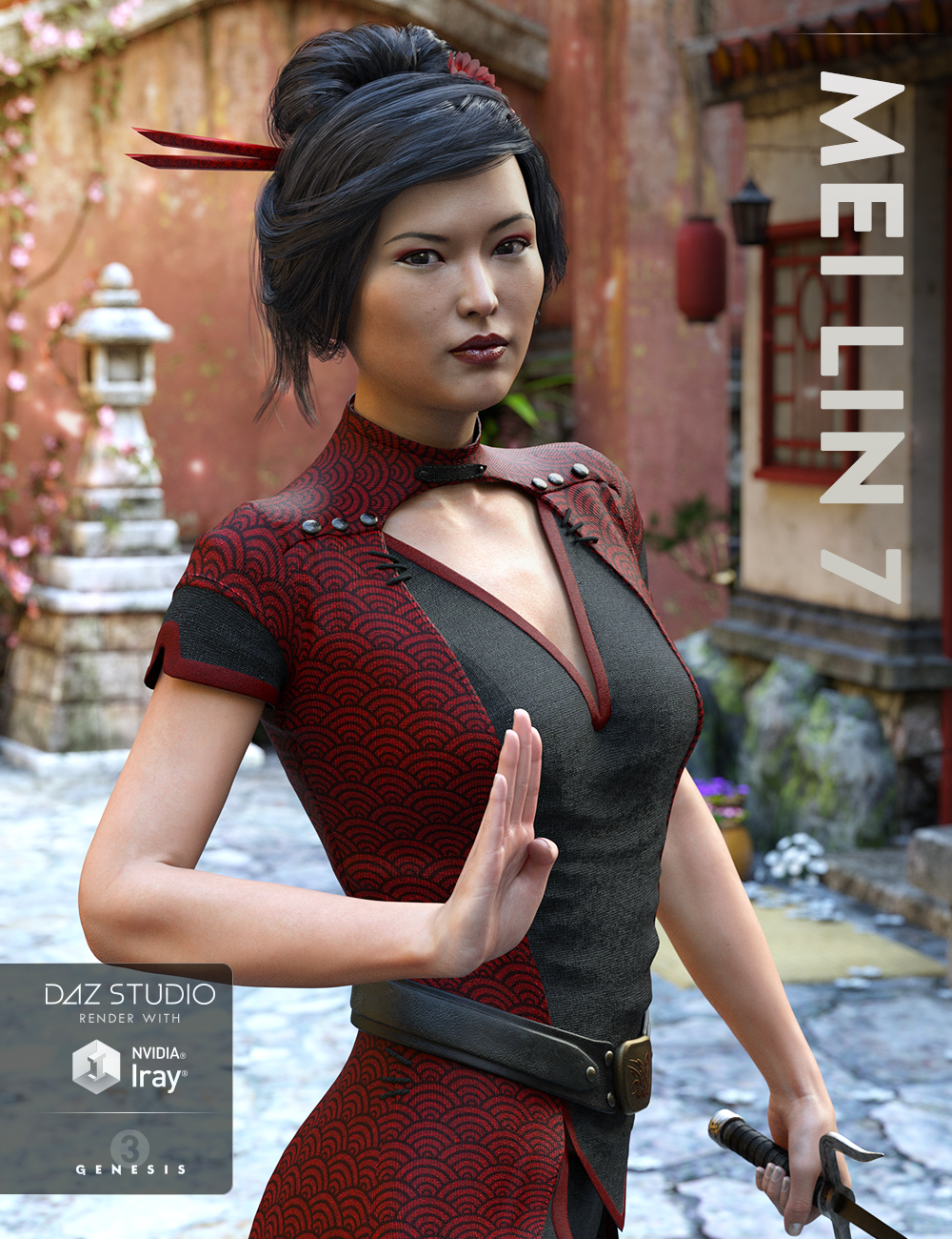 Mei Lin 7 Pro Bundle | Daz 3D