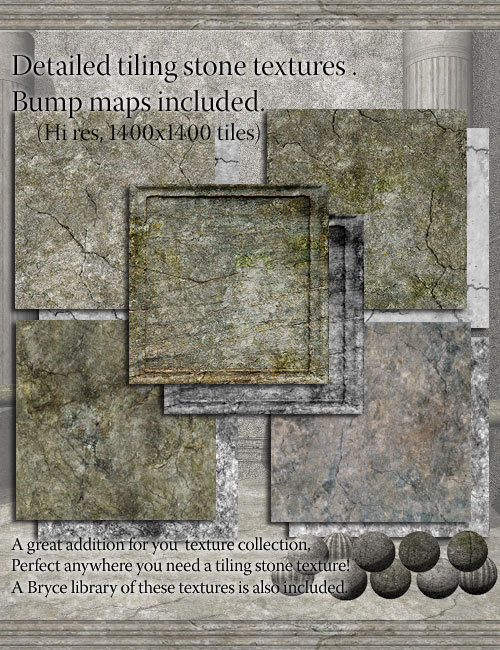 Stone Texture Building Kit | Daz 3D
